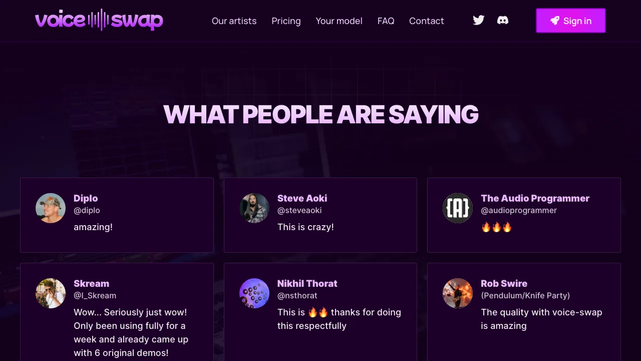 Voice Swap - BestofAI